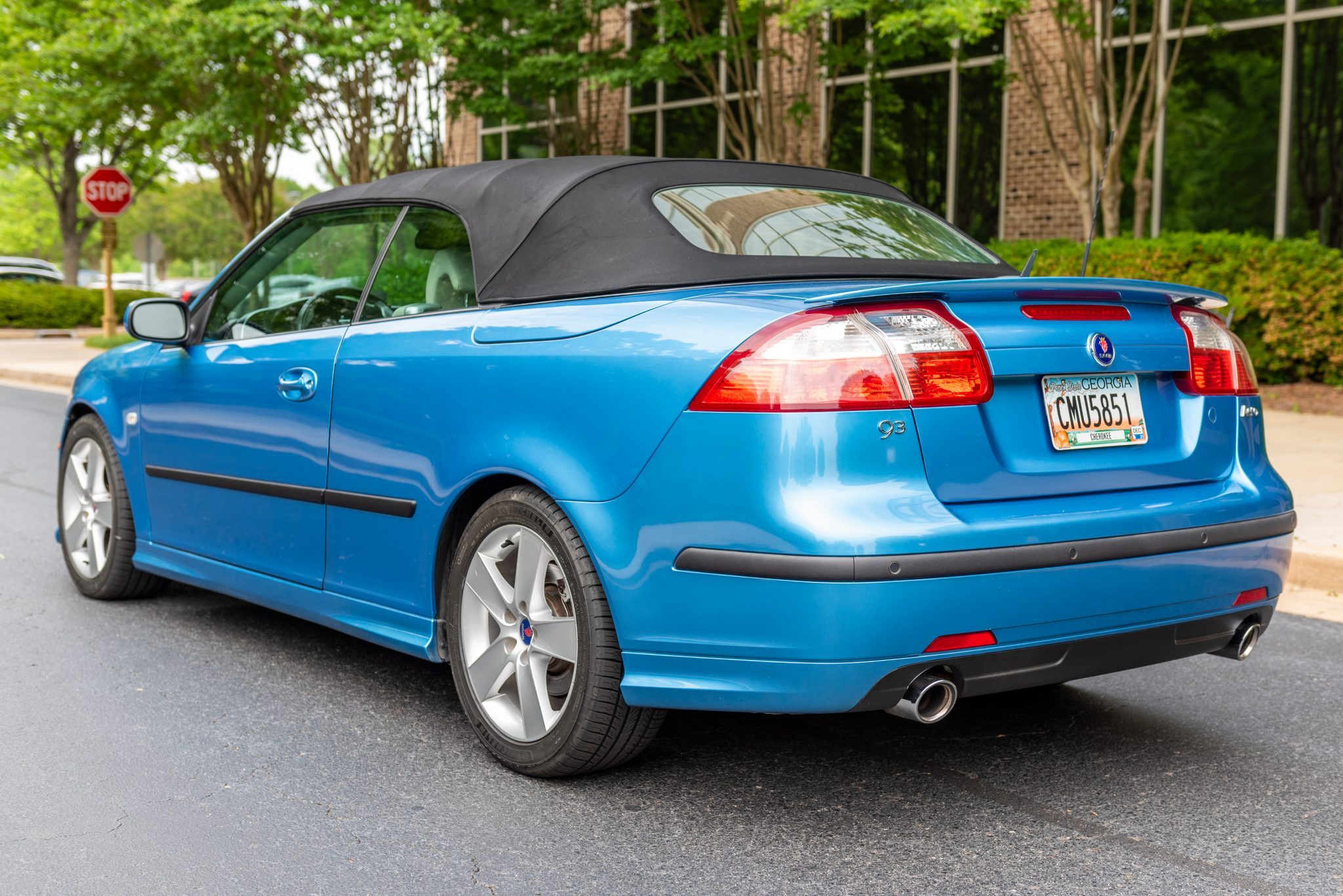 2007 Saab 9-3 Aero Convertible 6-Speed – Sesame Cars