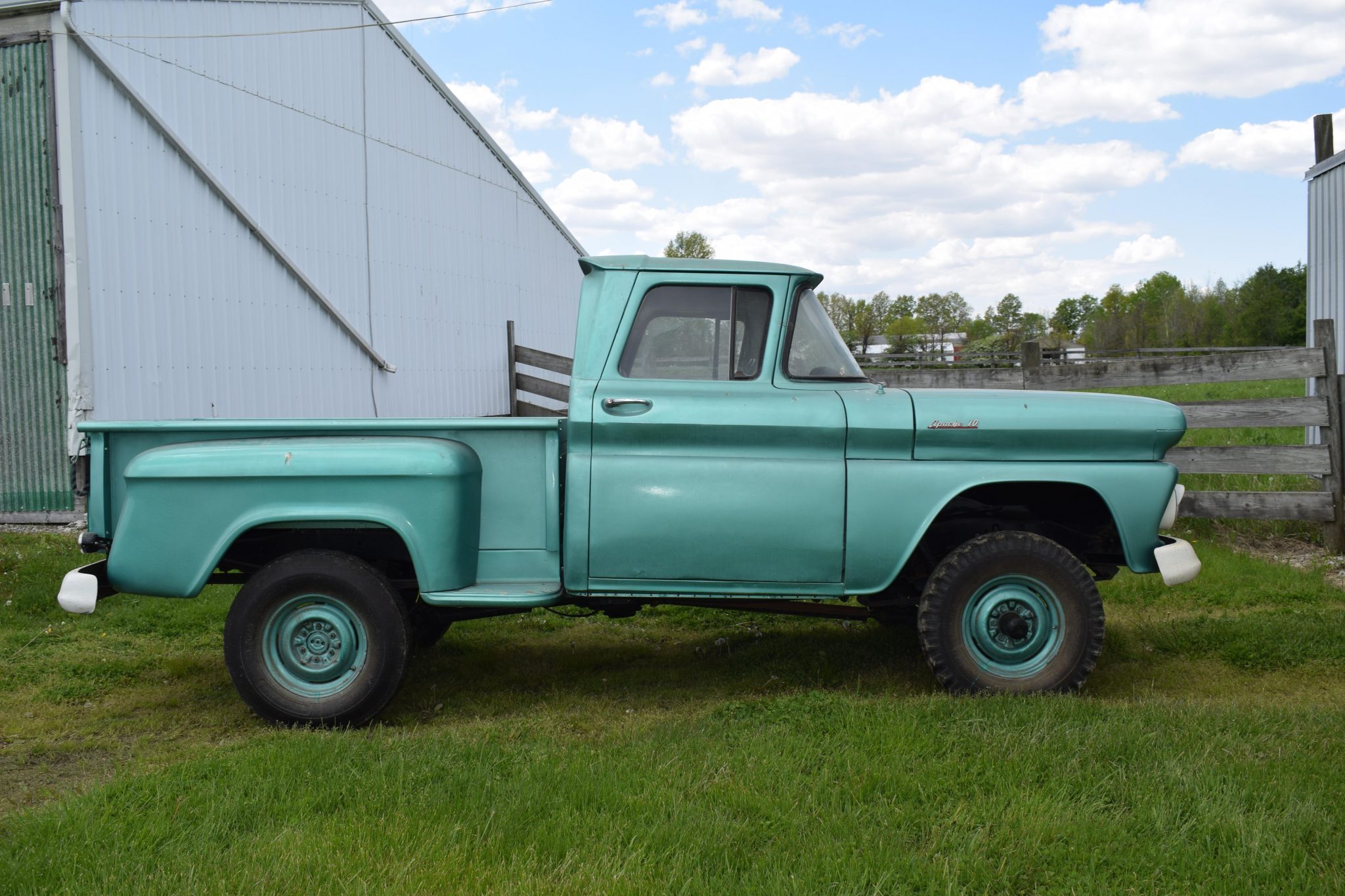 1961 Chevrolet Apache K10 Stepside 4×4 – Sesame Cars