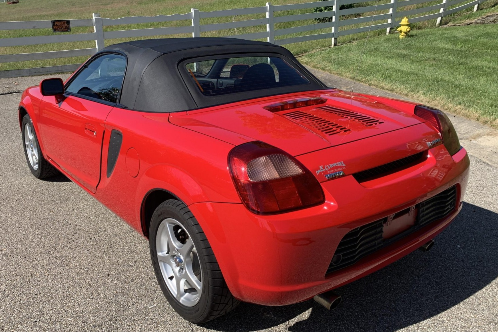 2002 Toyota MR2 Spyder 5-Speed – Sesame Cars