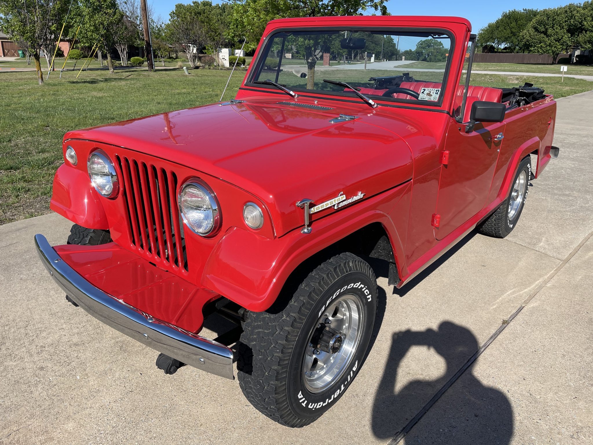 1968 Jeep Jeepster Commando Convertible V6 – Sesame Cars