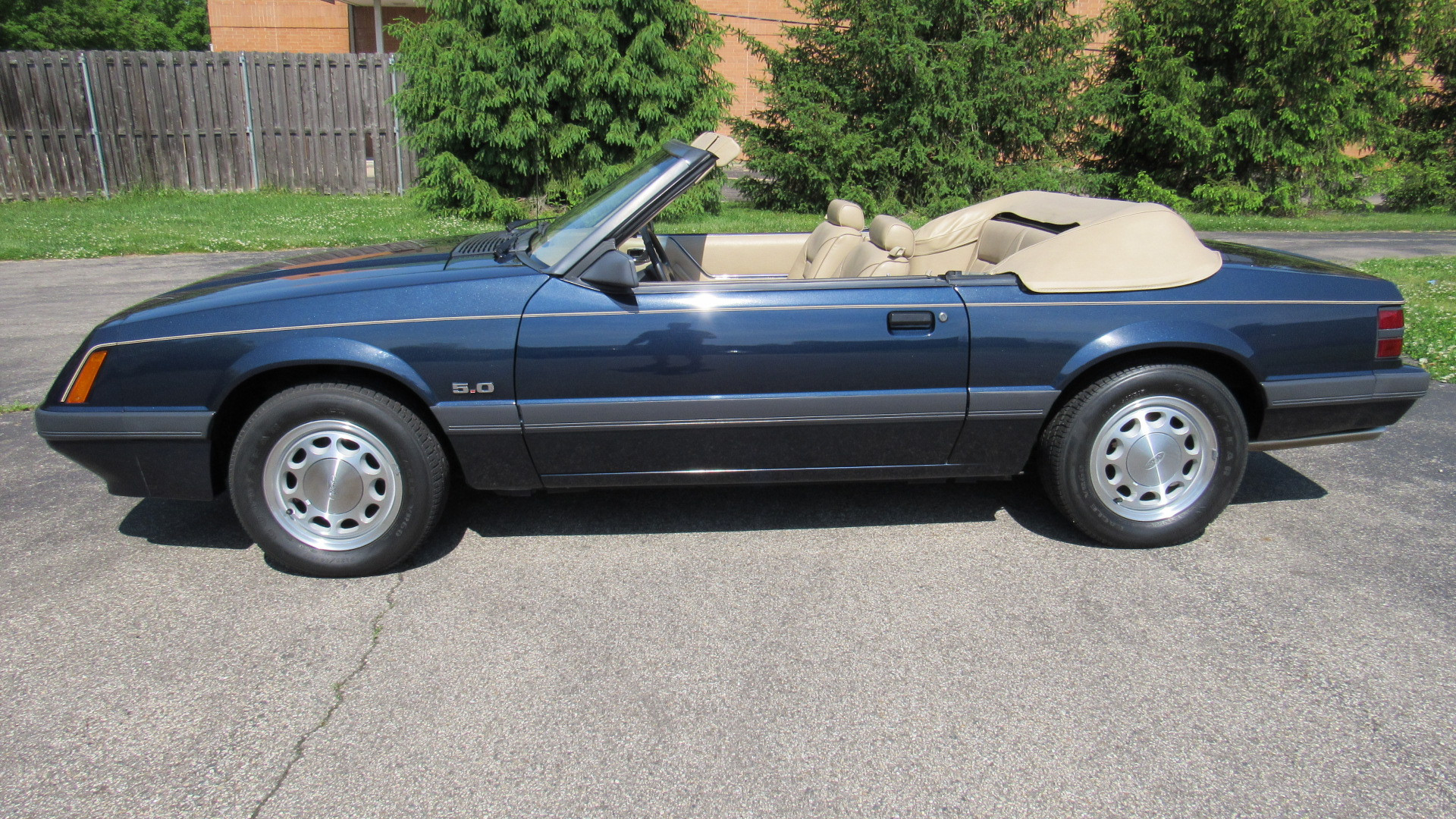 1985 Ford Mustang LX Convertible 5-Speed – Sesame Cars
