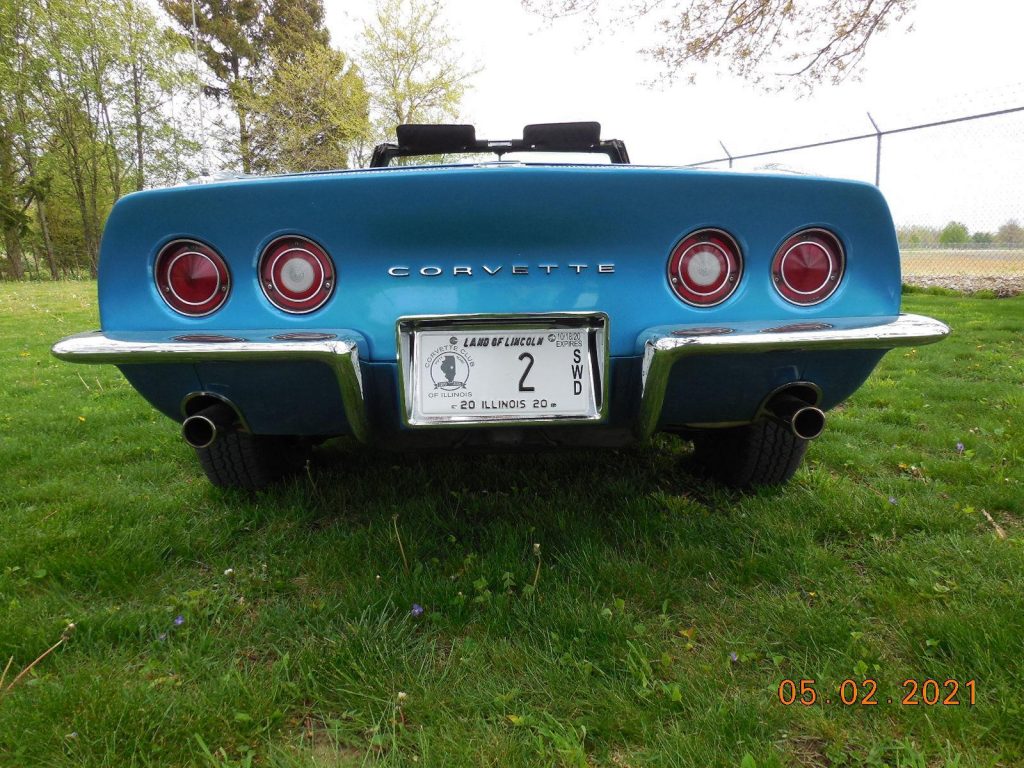 1969 Chevrolet Corvette Convertible L46 350/350 4-Speed – Sesame Cars