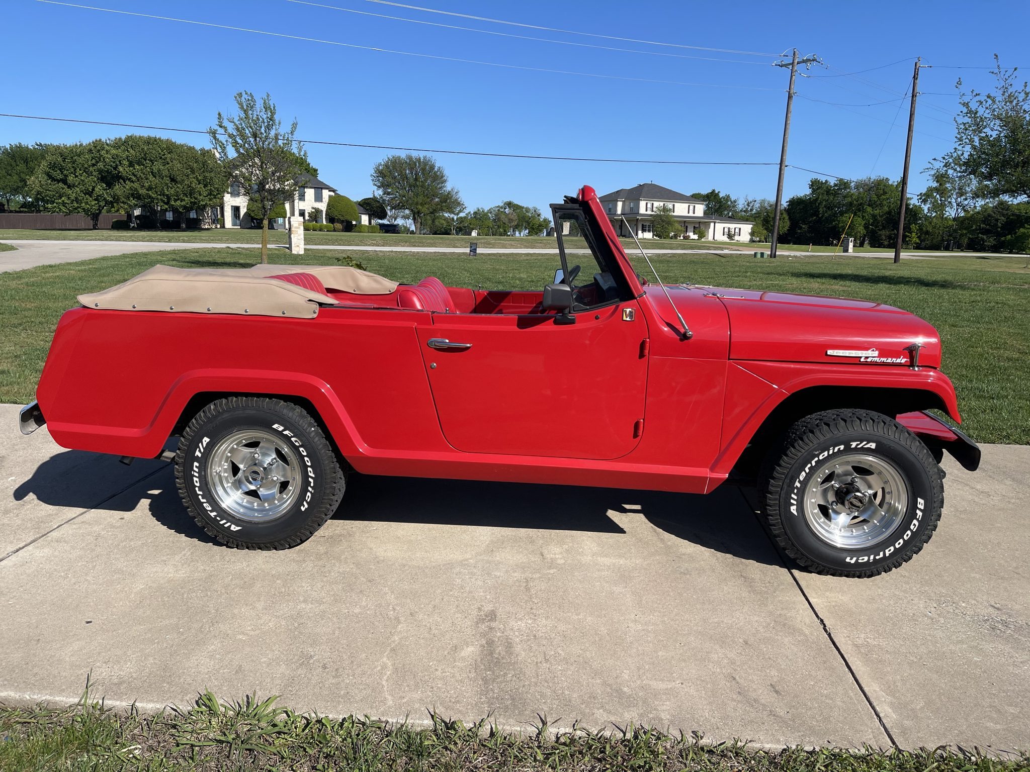 1968 Jeep Jeepster Commando Convertible V6 – Sesame Cars