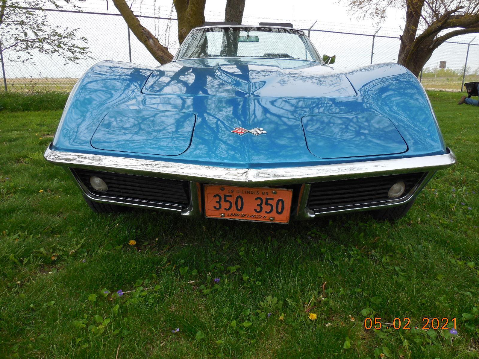 1969 Chevrolet Corvette Convertible L46 350/350 4-Speed – Sesame Cars
