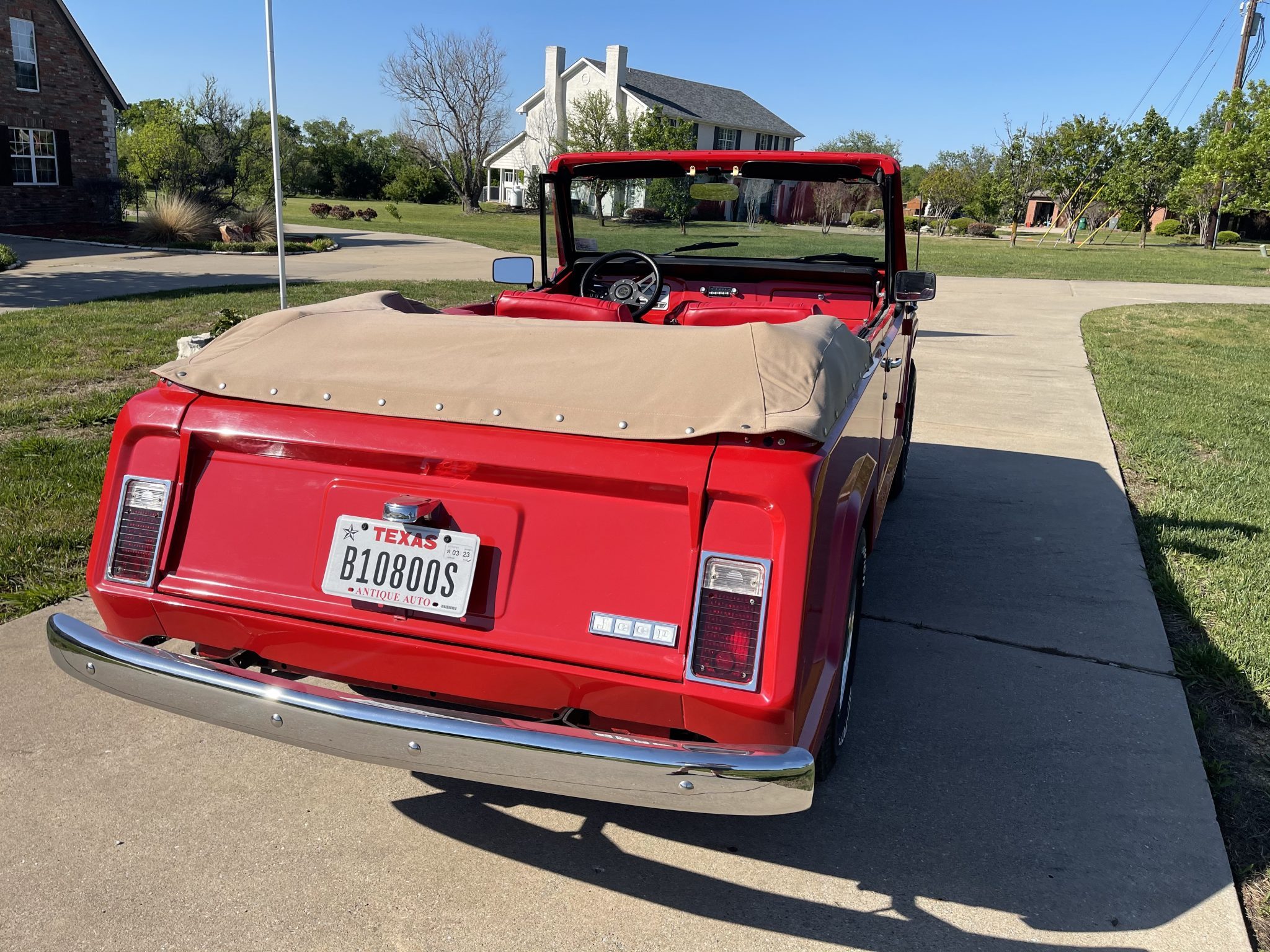 1968 Jeep Jeepster Commando Convertible V6 – Sesame Cars