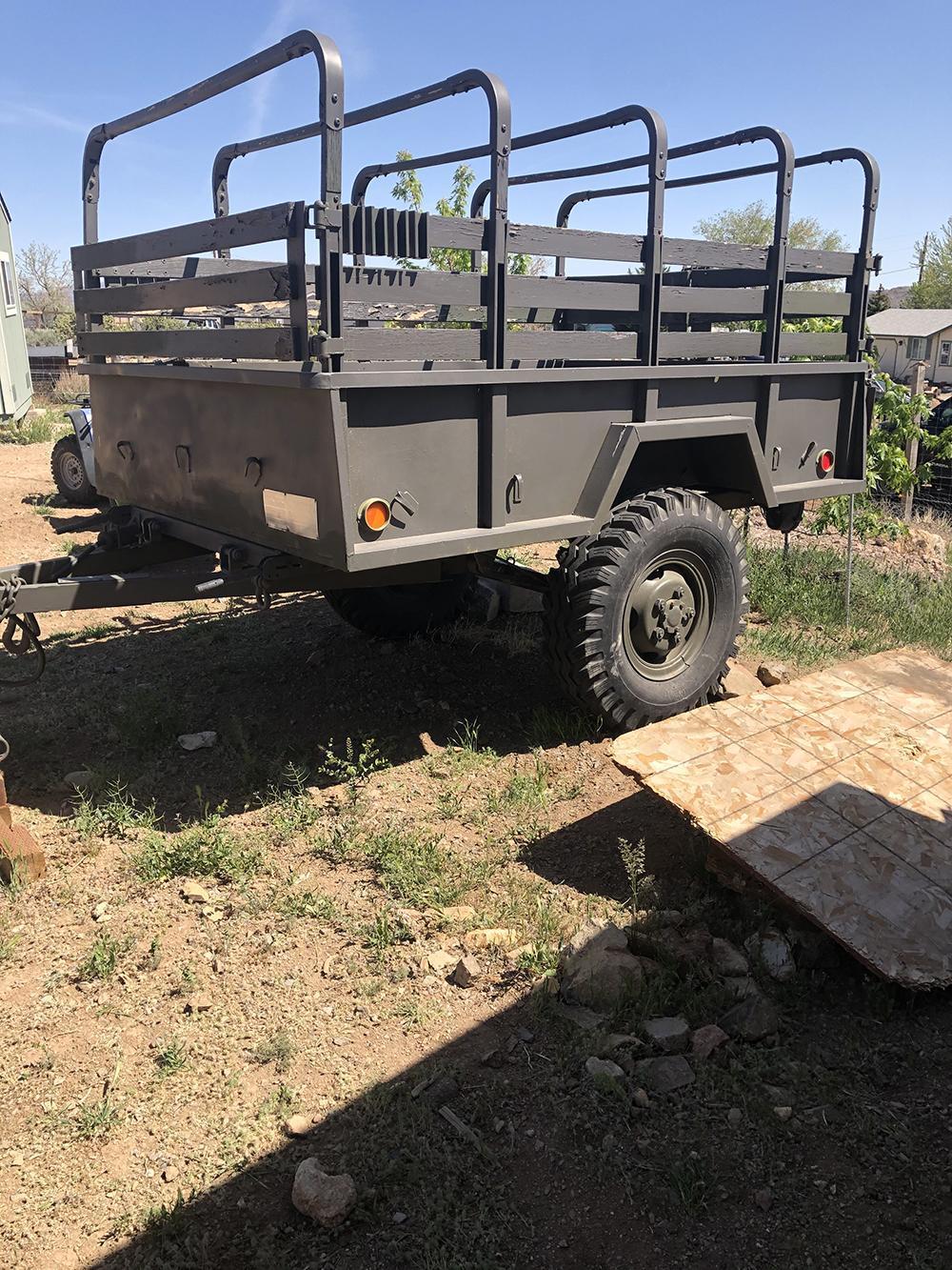 1968 Kaiser Jeep M715 And M101A1 Trailer – Sesame Cars