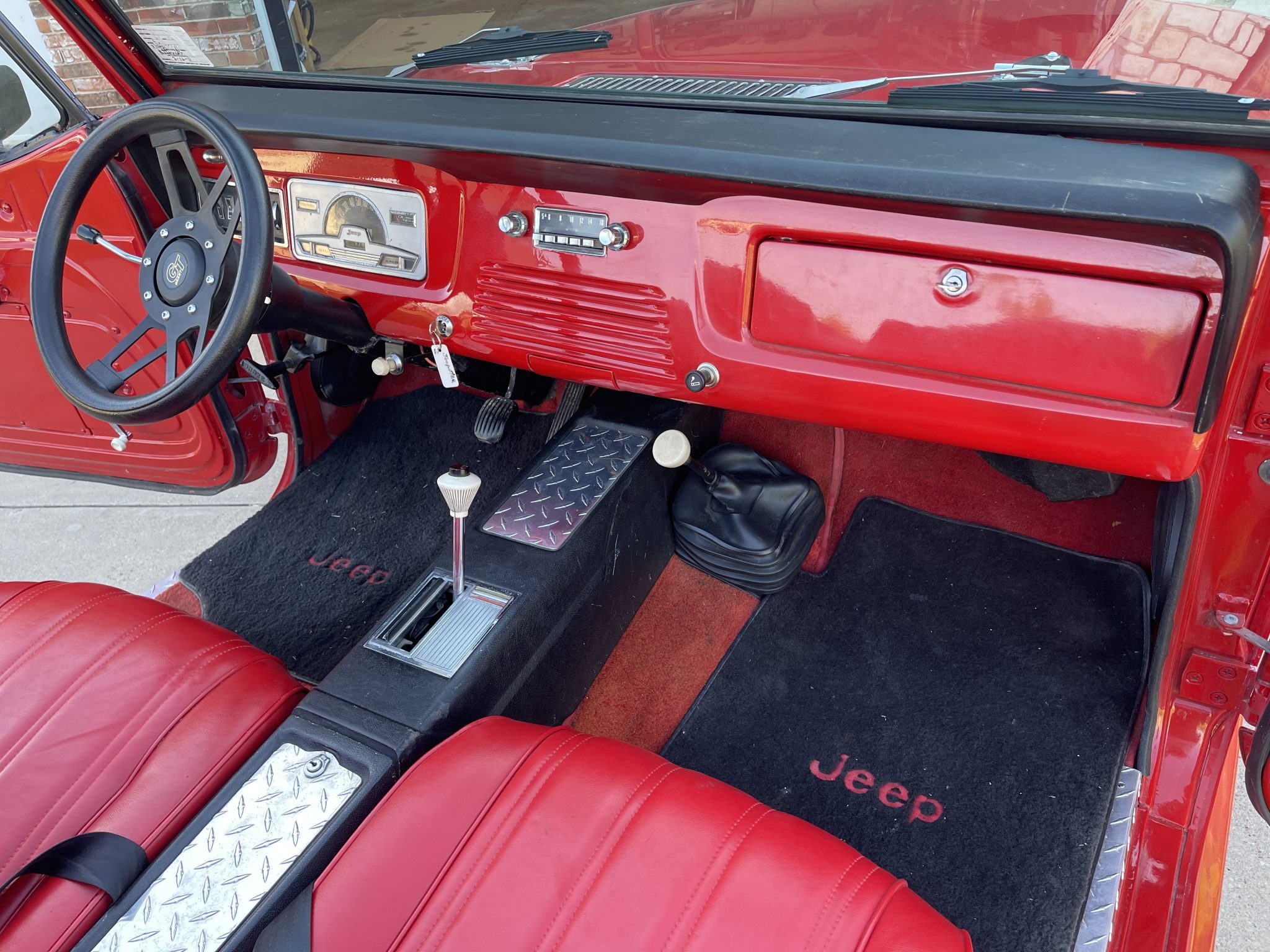 1968 Jeep Jeepster Commando Convertible V6 – Sesame Cars