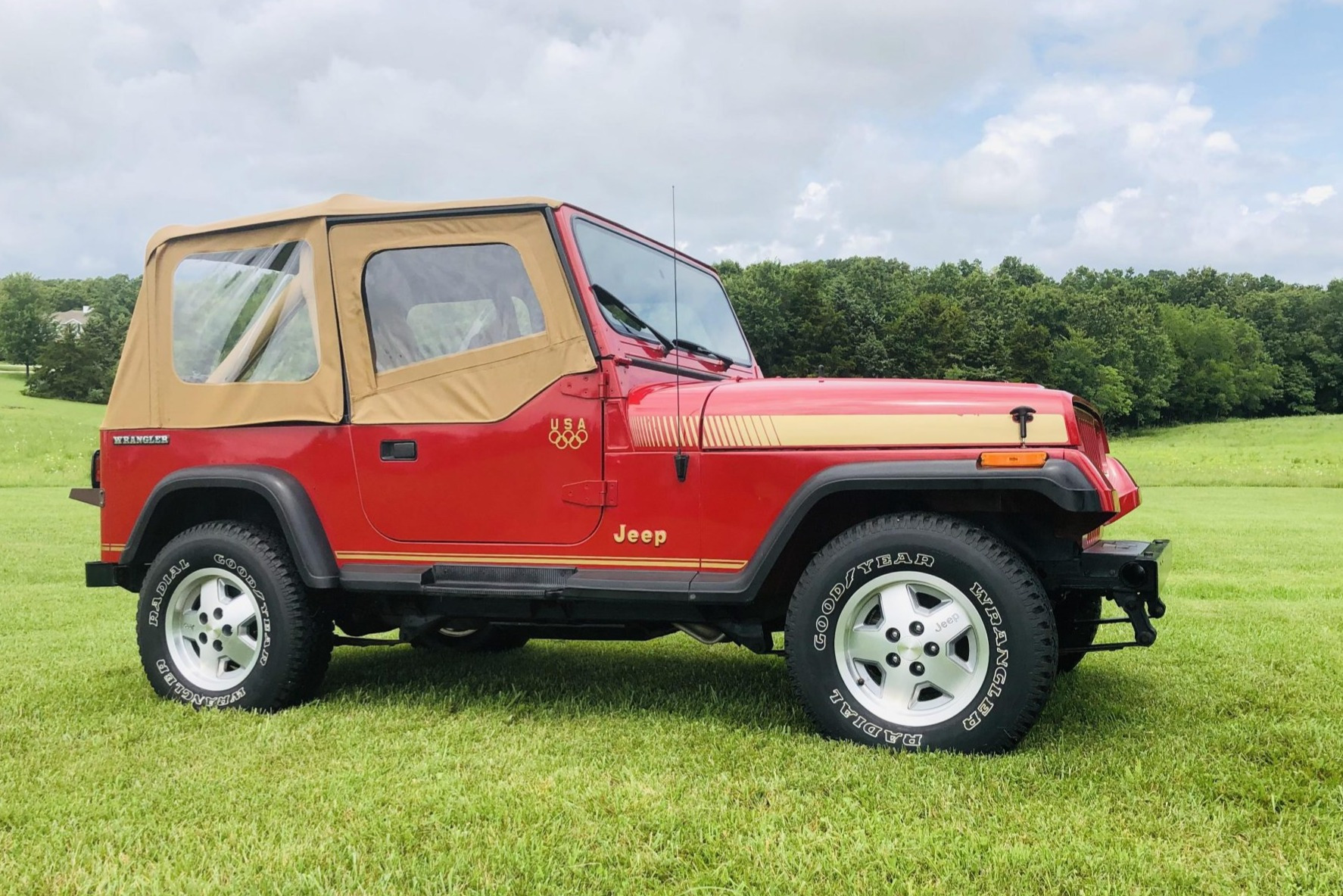 1988 Jeep Wrangler Olympic Edition 5-Speed – Sesame Cars