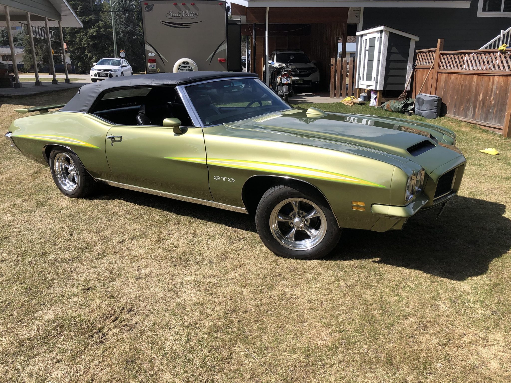 1971 Pontiac GTO 455 Convertible – Sesame Cars