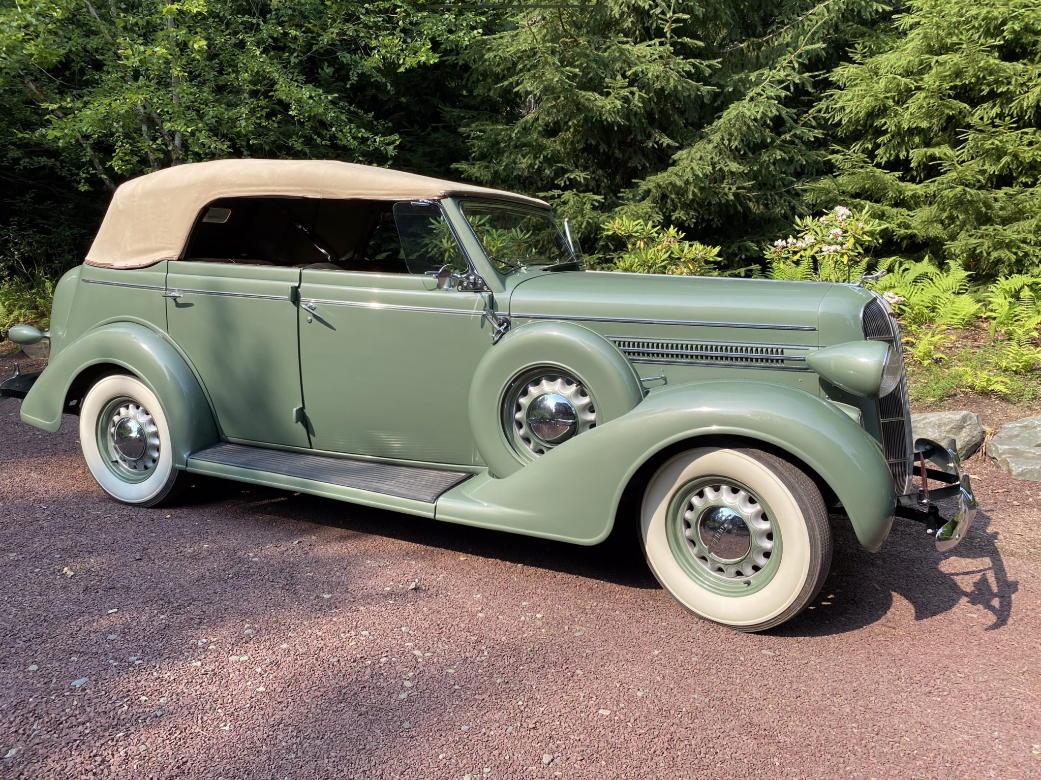 1936 Dodge D2 Convertible Sedan – Sesame Cars