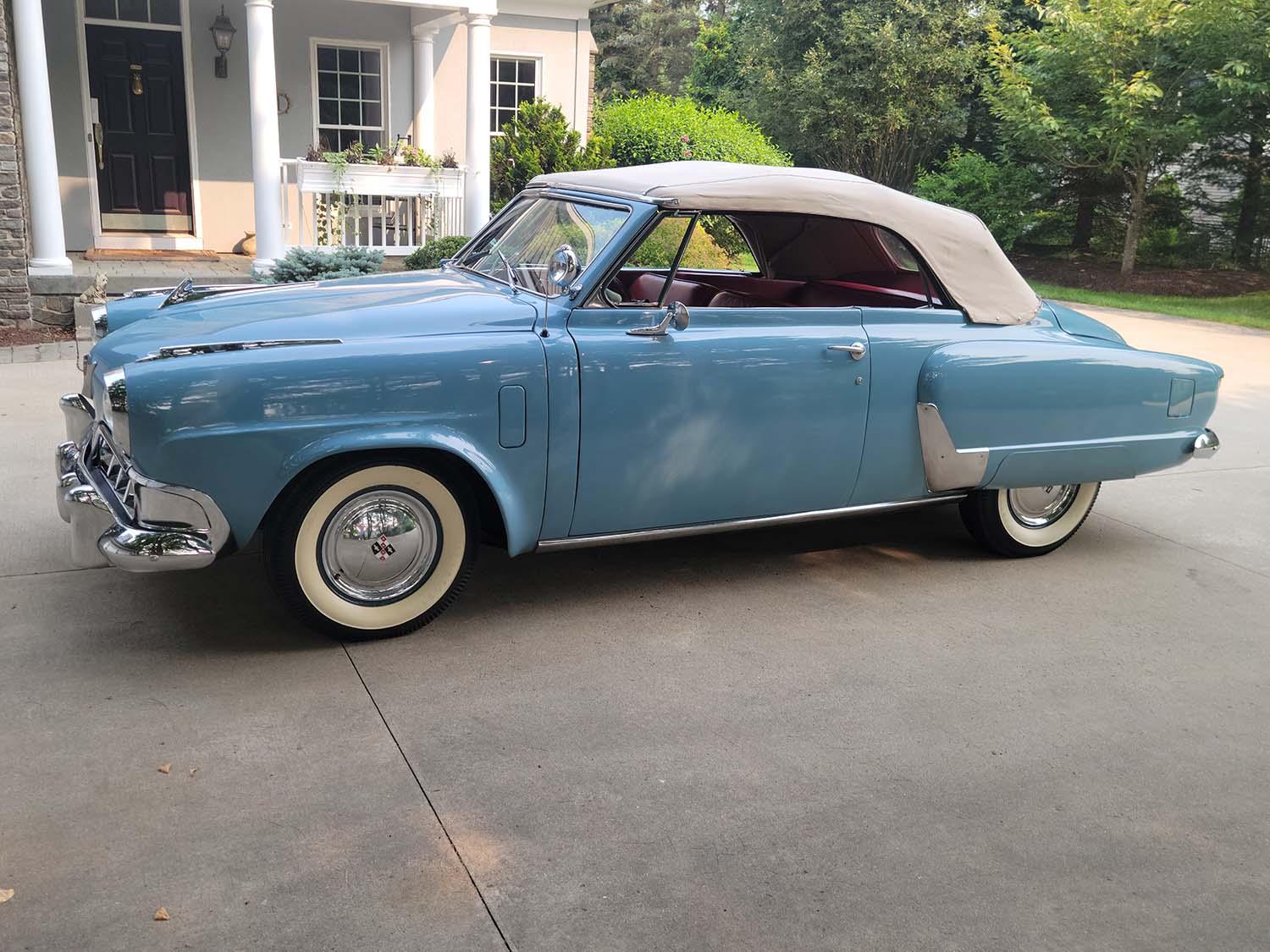 1952 Studebaker Commander State Convertible – Sesame Cars
