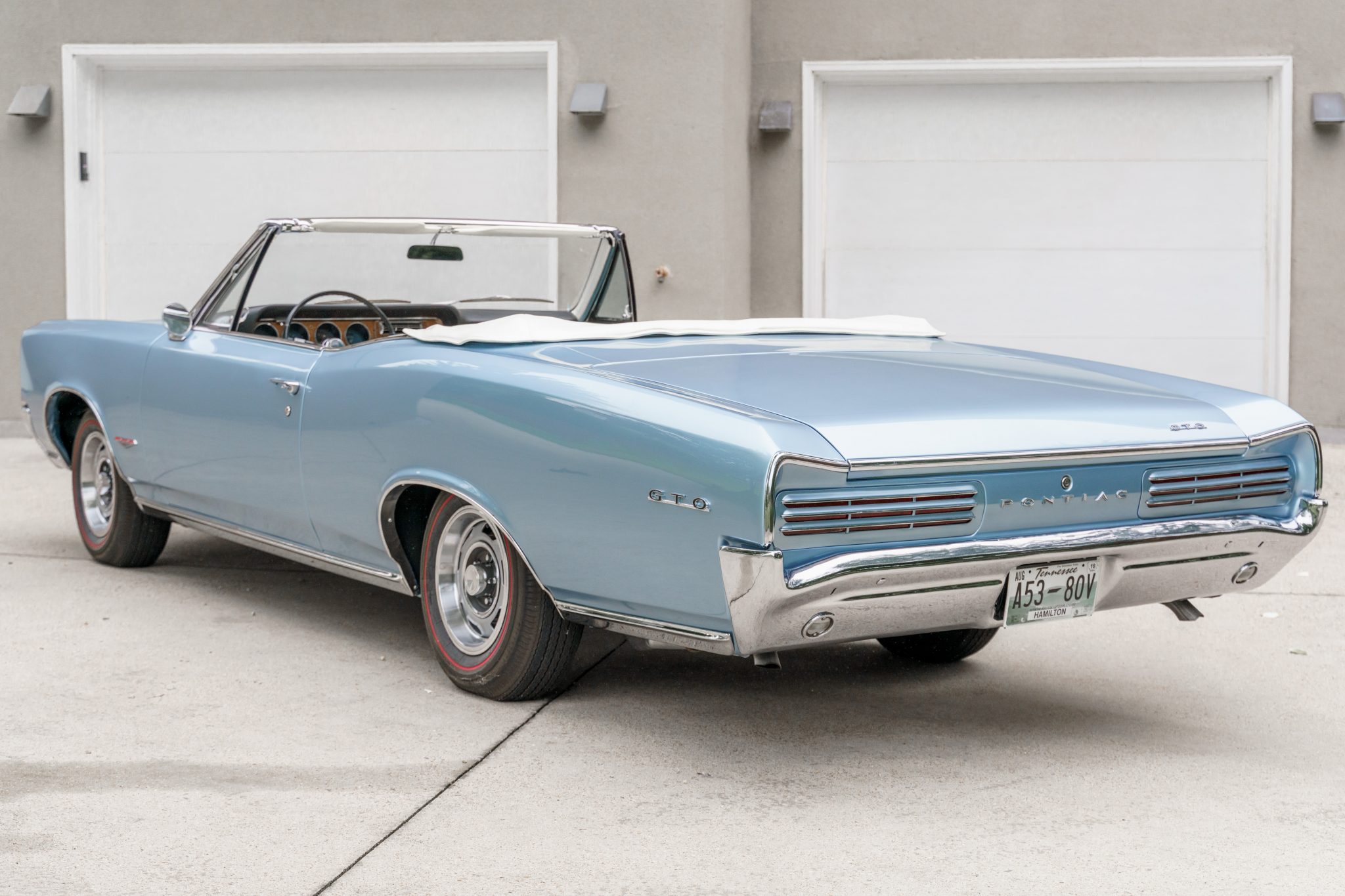 1966 Pontiac GTO Convertible 4-Speed – Sesame Cars