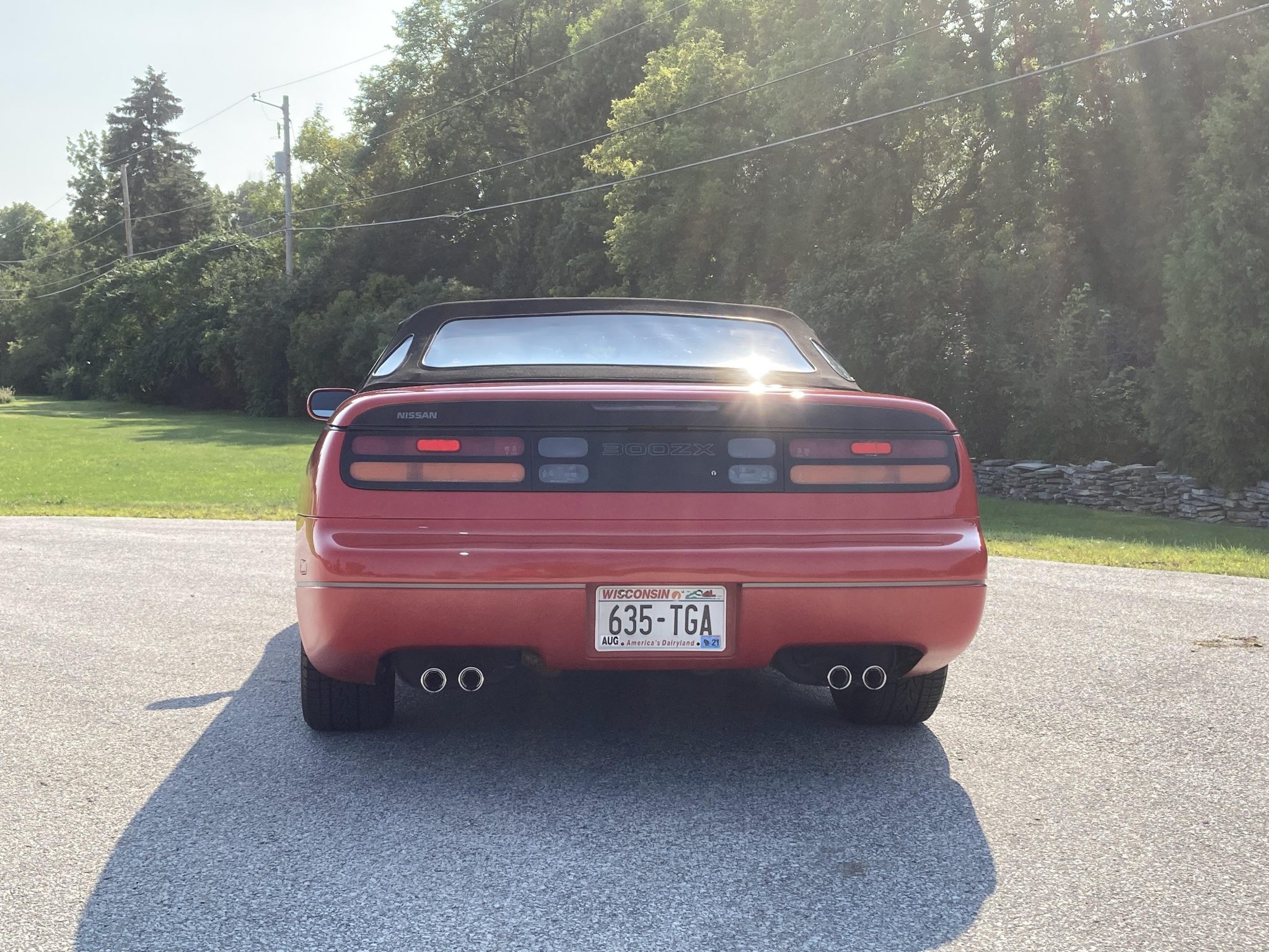 1995 Nissan 300ZX Convertible 5-Speed – Sesame Cars