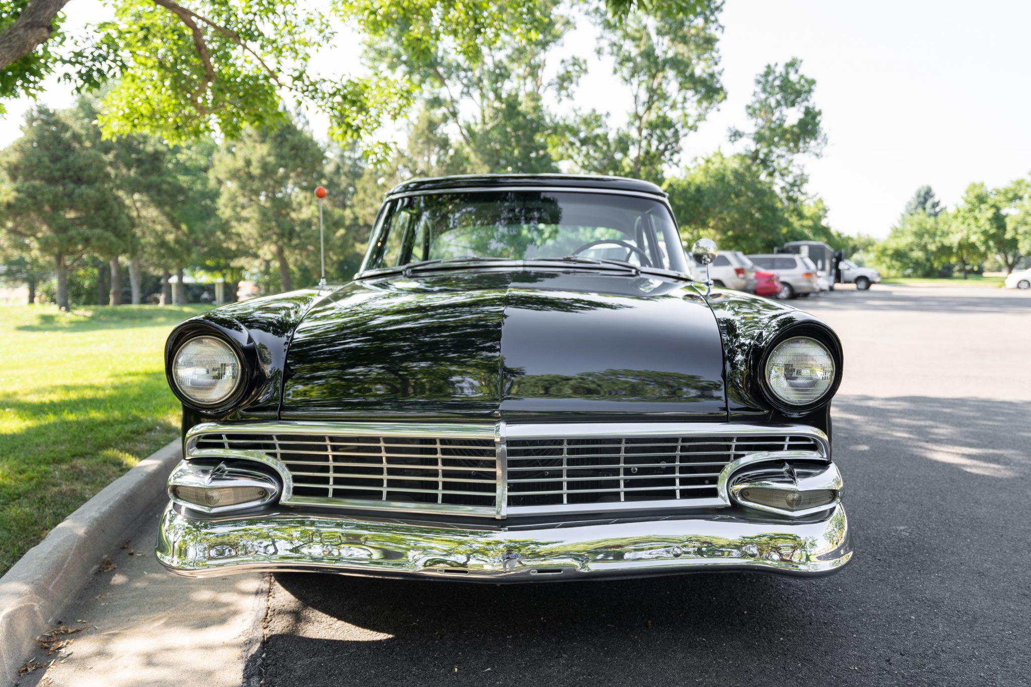 1956 Ford Customline Two-Door Sedan – Sesame Cars