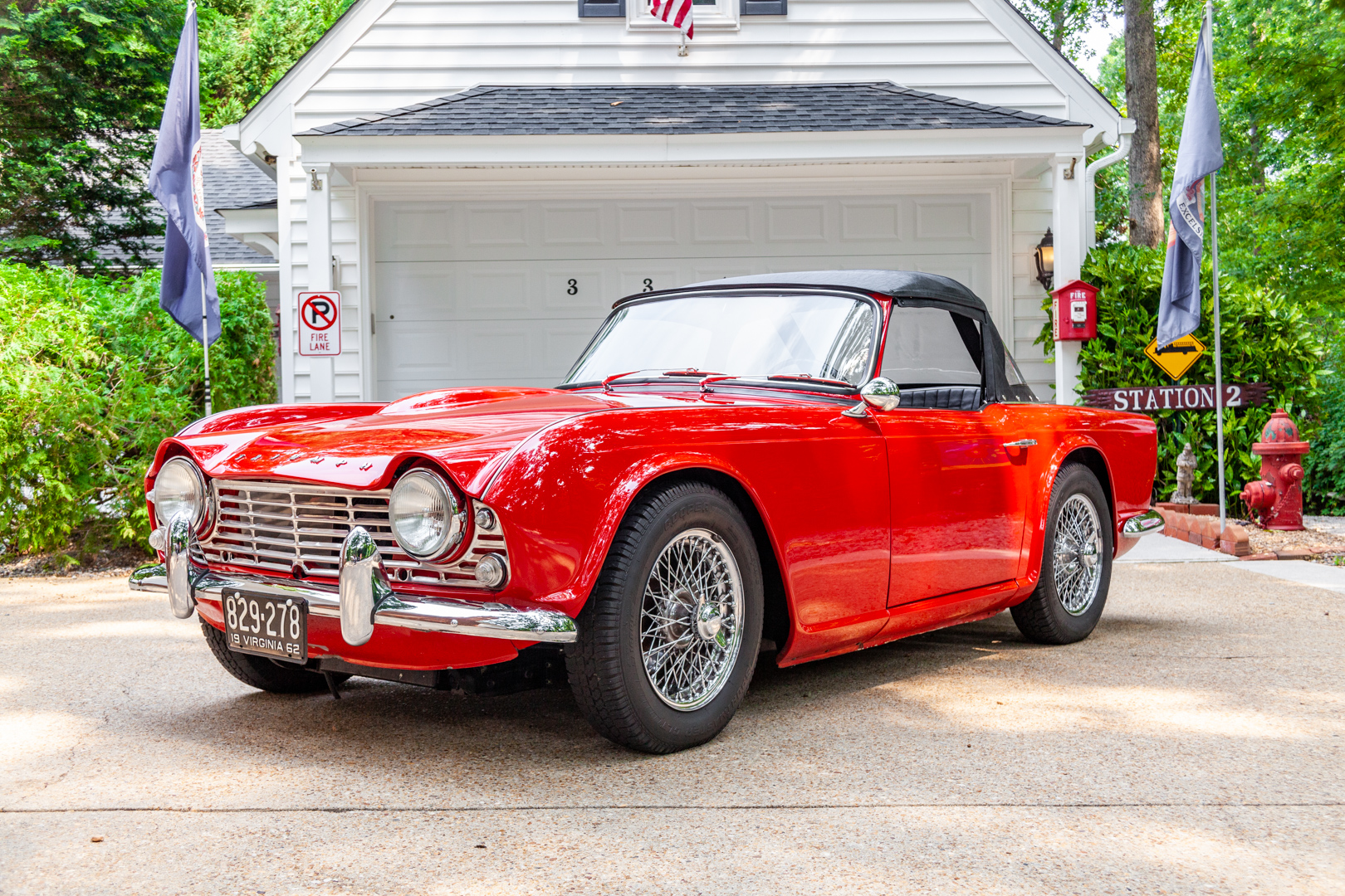 1962 Triumph TR4 5-Speed – Sesame Cars