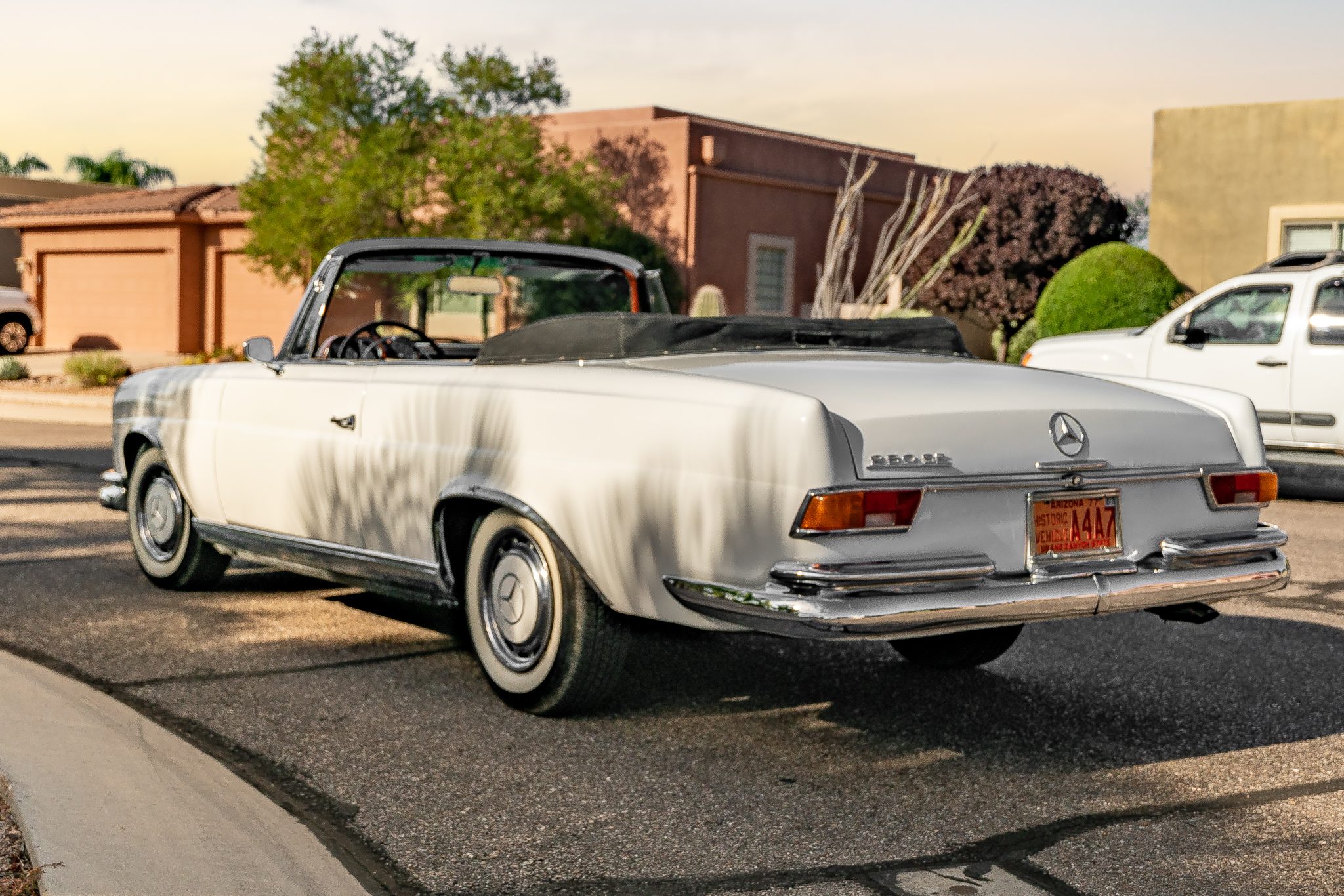 1963 Mercedes-Benz 220SE Convertible Conversion 4-Speed – Sesame Cars