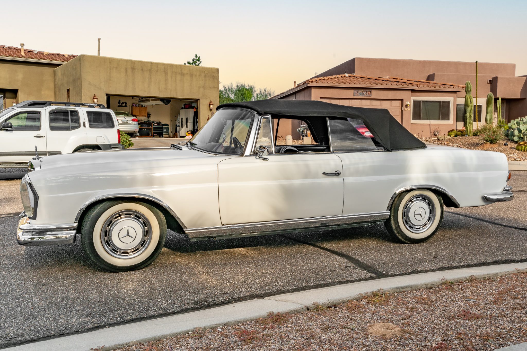 1963 Mercedes-Benz 220SE Convertible Conversion 4-Speed – Sesame Cars