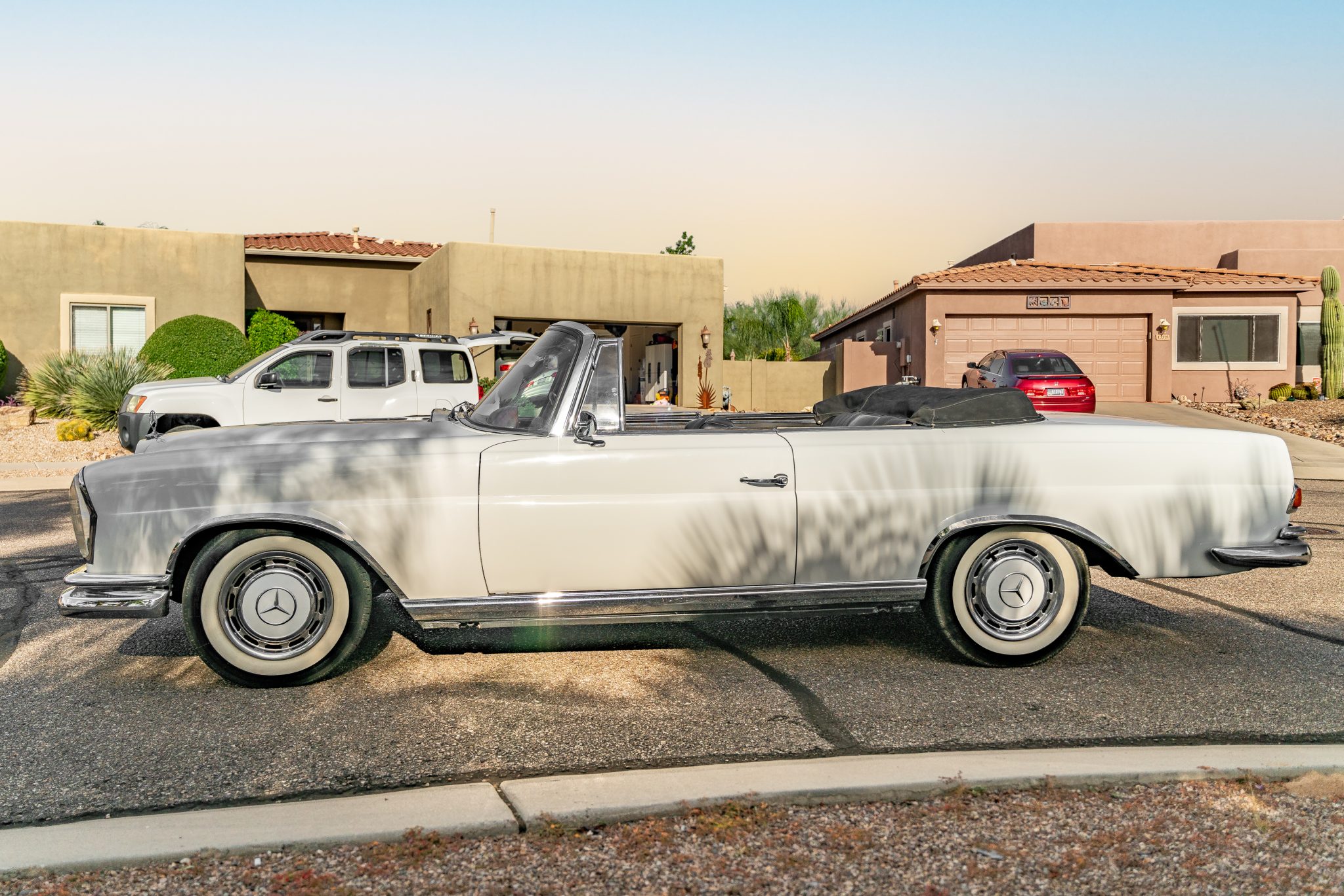 1963 Mercedes-Benz 220SE Convertible Conversion 4-Speed – Sesame Cars