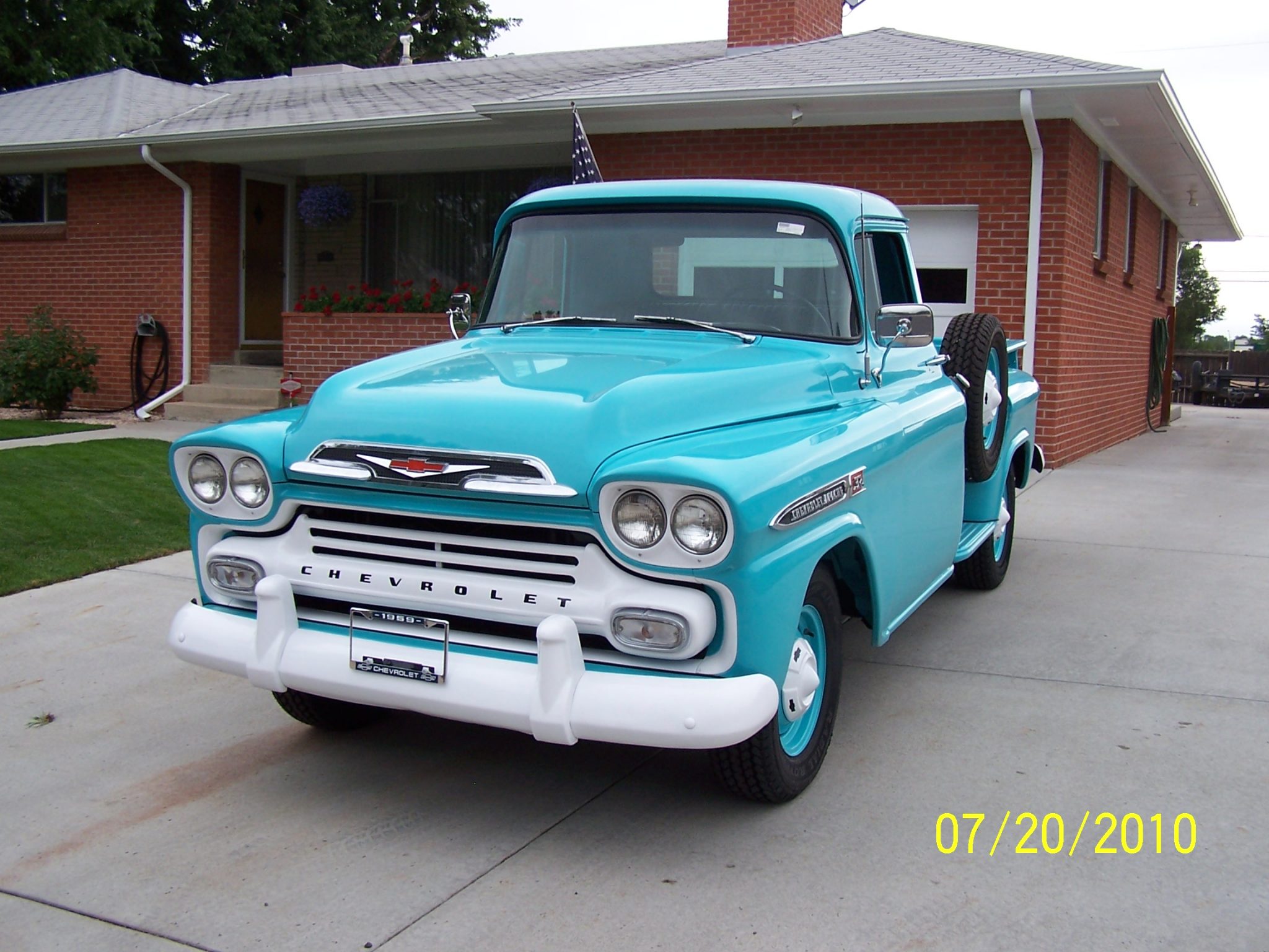 1959 Chevrolet Apache 3200 Stepside Pickup – Sesame Cars