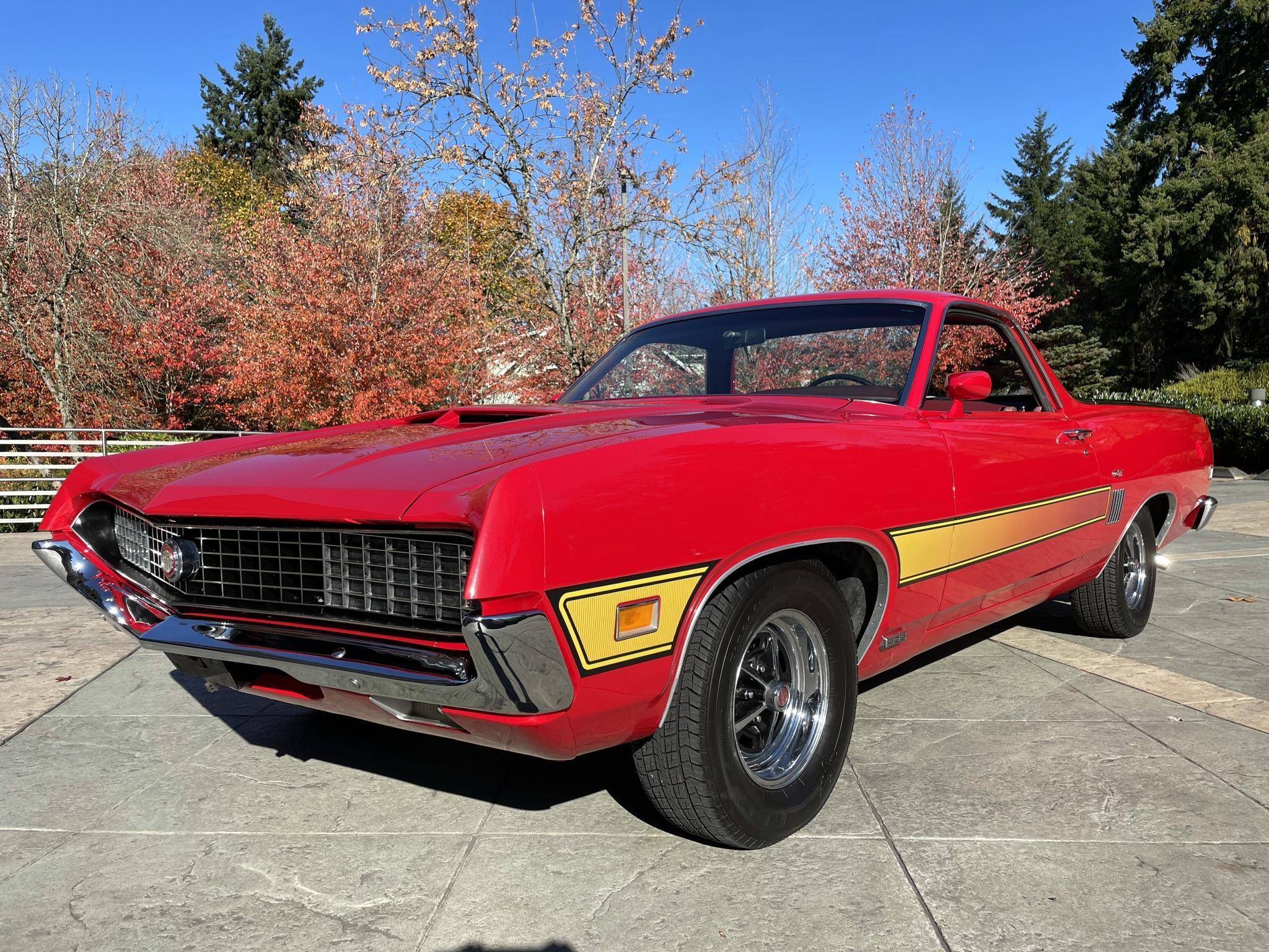 1970 Ford Ranchero GT 429 4-Speed – Sesame Cars
