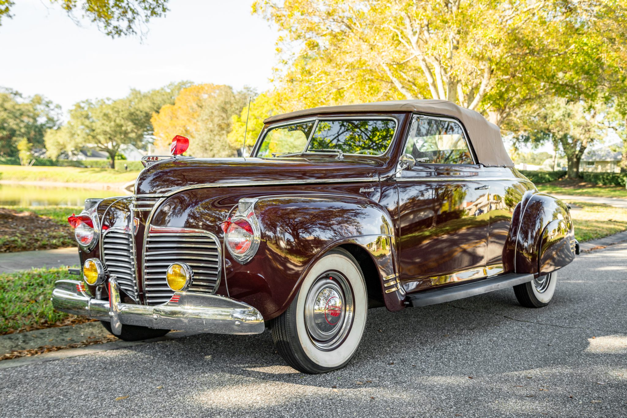 1941 Plymouth P12 Special Deluxe Convertible – Sesame Cars