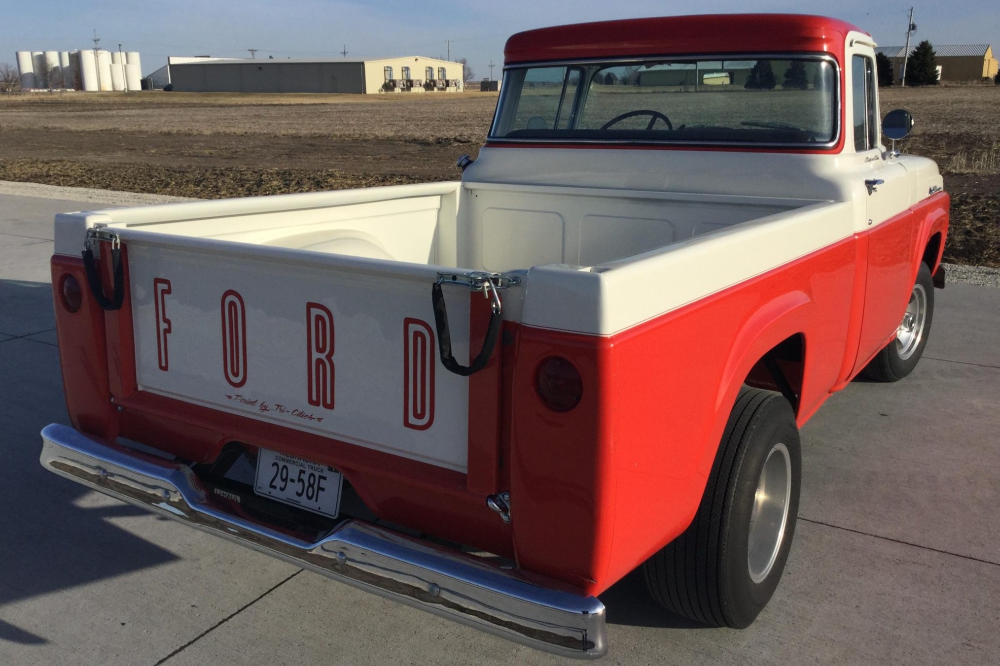 1958 Ford F-100 Custom Cab – Sesame Cars